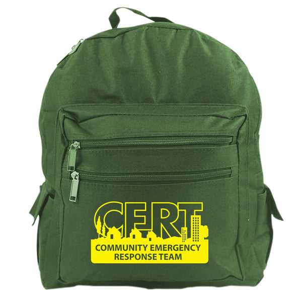 CERT Backpack – Durable Emergency Response Bag (Case of 6) – Safety ...