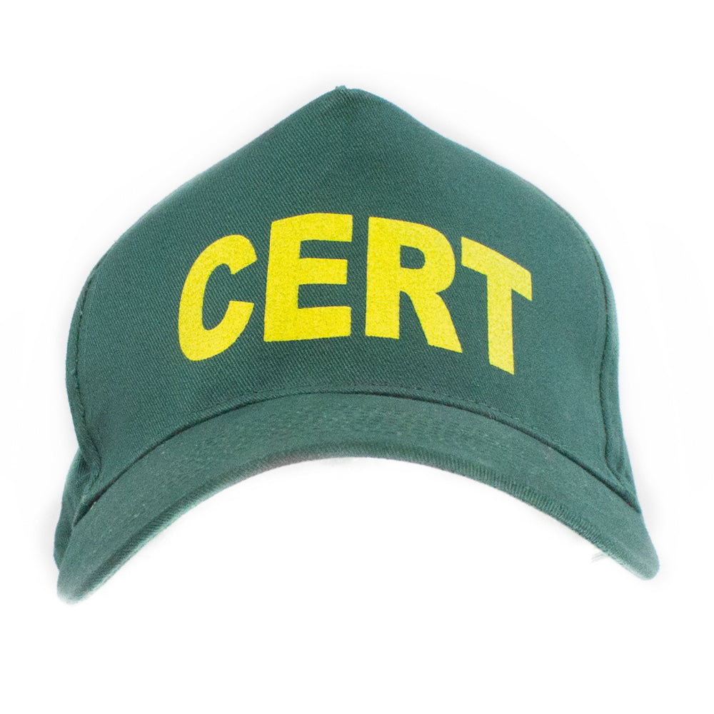CERT Baseball Cap – Adjustable Emergency Response Hat (Case of 12 ...