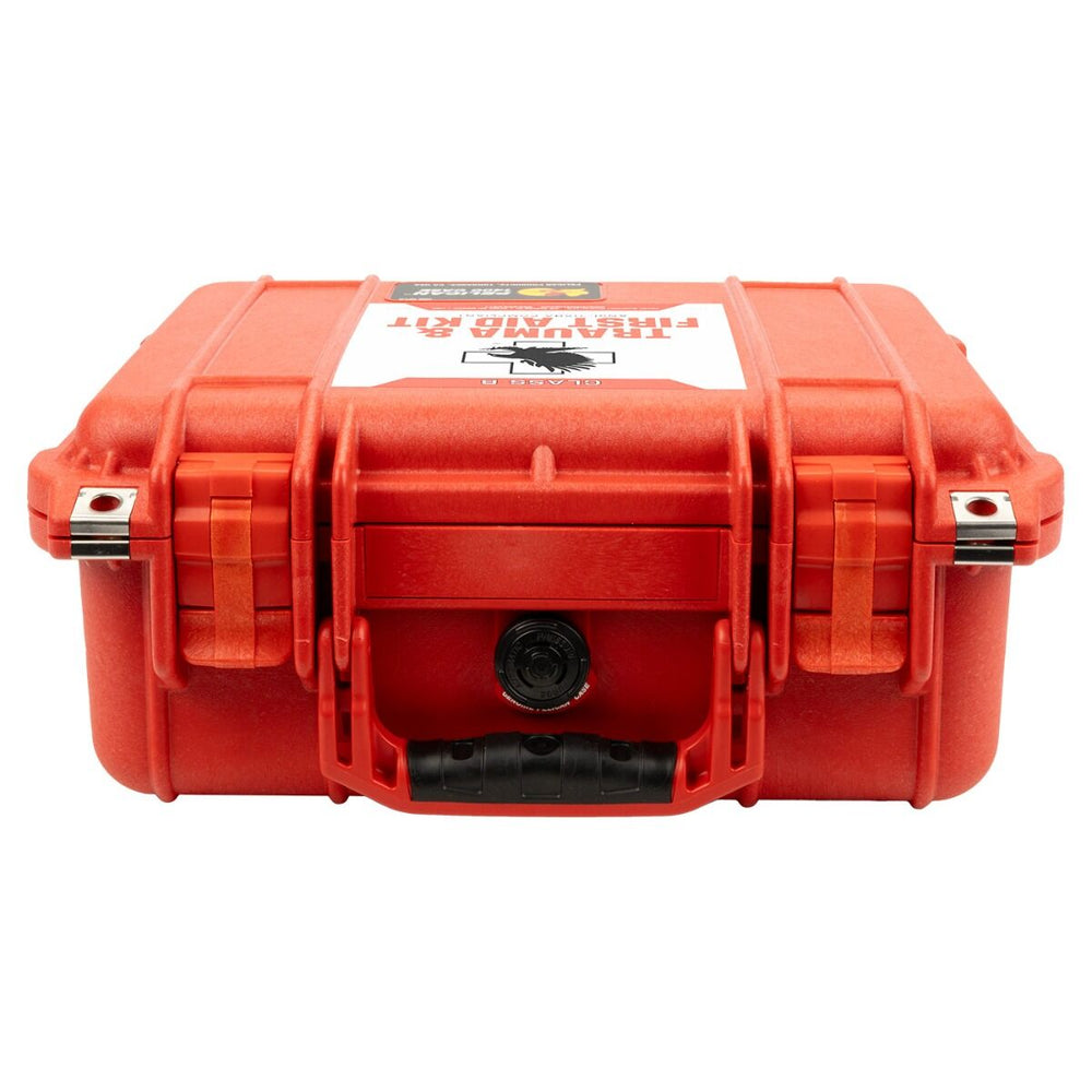 Trauma First Aid Kit Hard Case - Class B | Workplace Emergency Kit ...