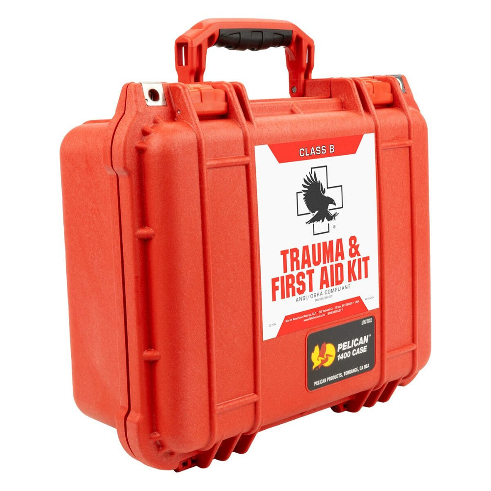 Trauma First Aid Kit Hard Case - Class B | Workplace Emergency Kit ...