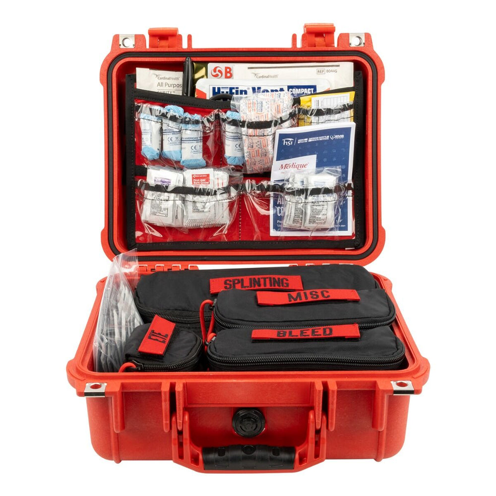 Trauma First Aid Kit Hard Case - Class B | Workplace Emergency Kit ...