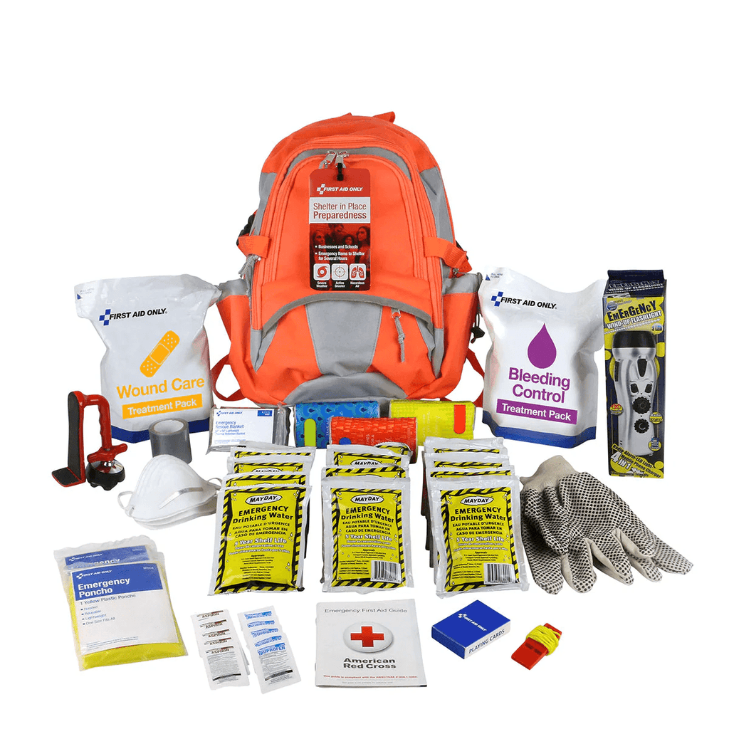 Classroom & Office Emergency Response Bacpack – Safety Kits Plus