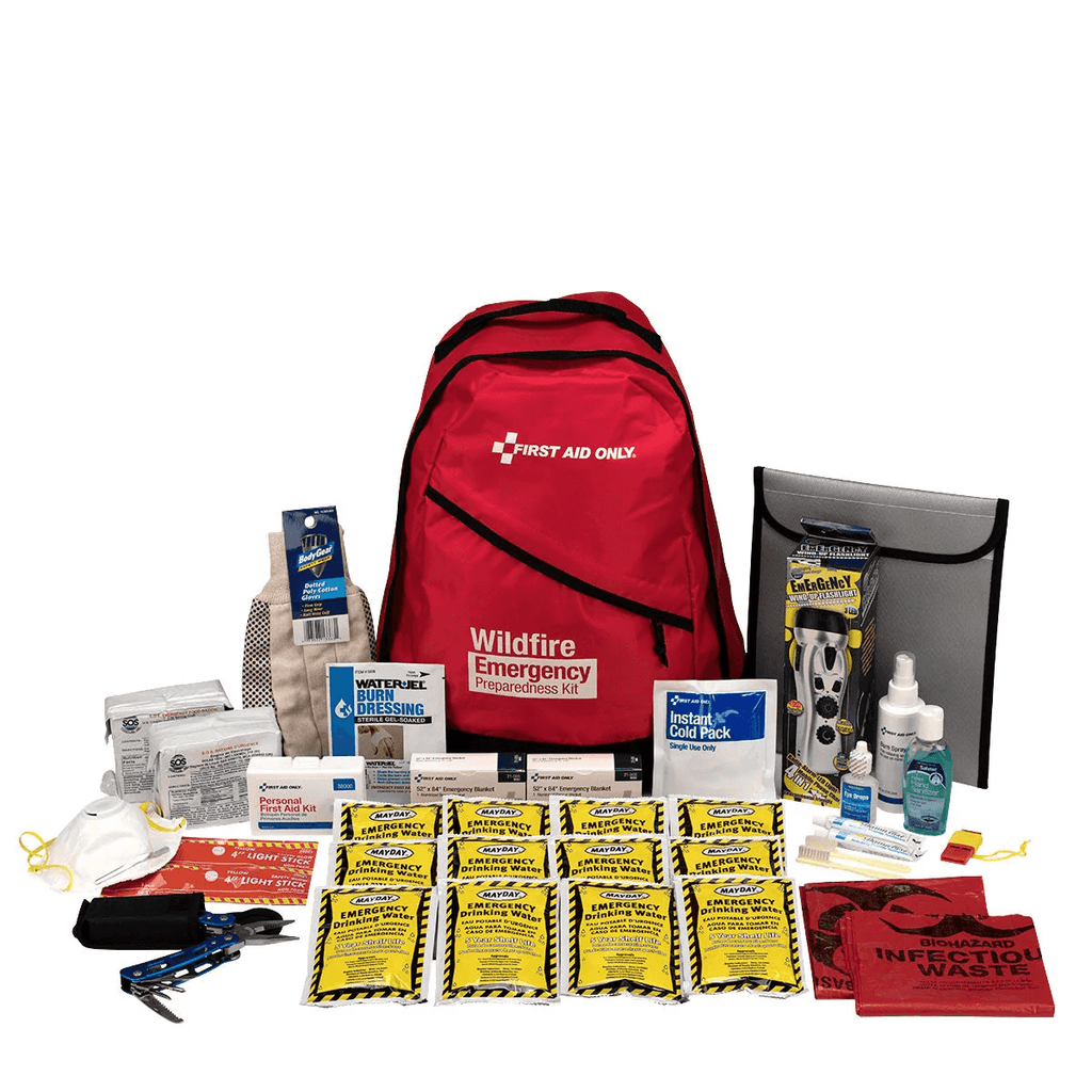 2 Person Emergency Preparedness Wildfire Backpack – Safety Kits Plus