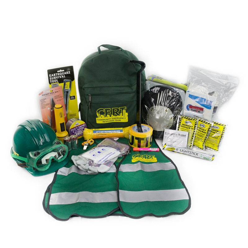 CERT Action Response Backpack – Emergency Response Gear – Safety Kits Plus