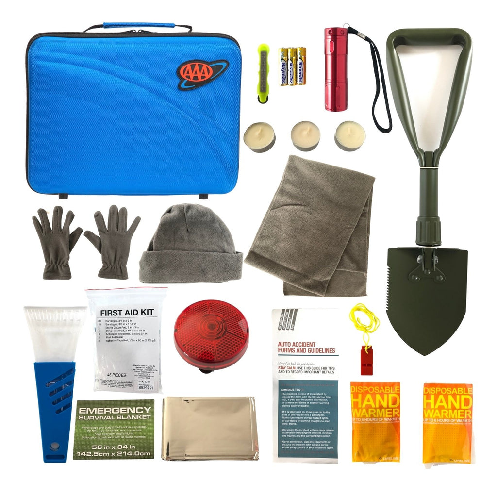 AAA Winter Roadside Emergency Kit – Essential Cold-Weather Safety ...